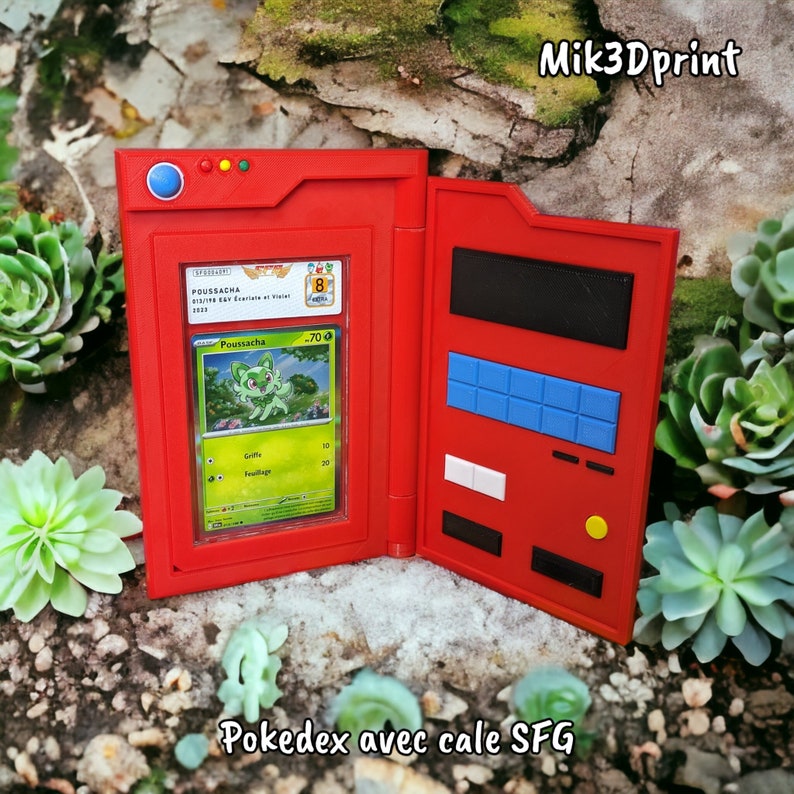 Pokédex Pokemon Card Toploader PCA PSA Pokedex Pokemon Card - Etsy