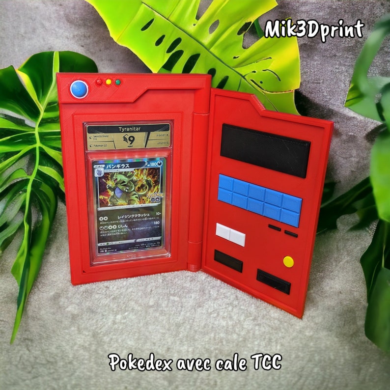 Pokédex Pokemon Card Toploader PCA PSA Pokedex Pokemon Card - Etsy