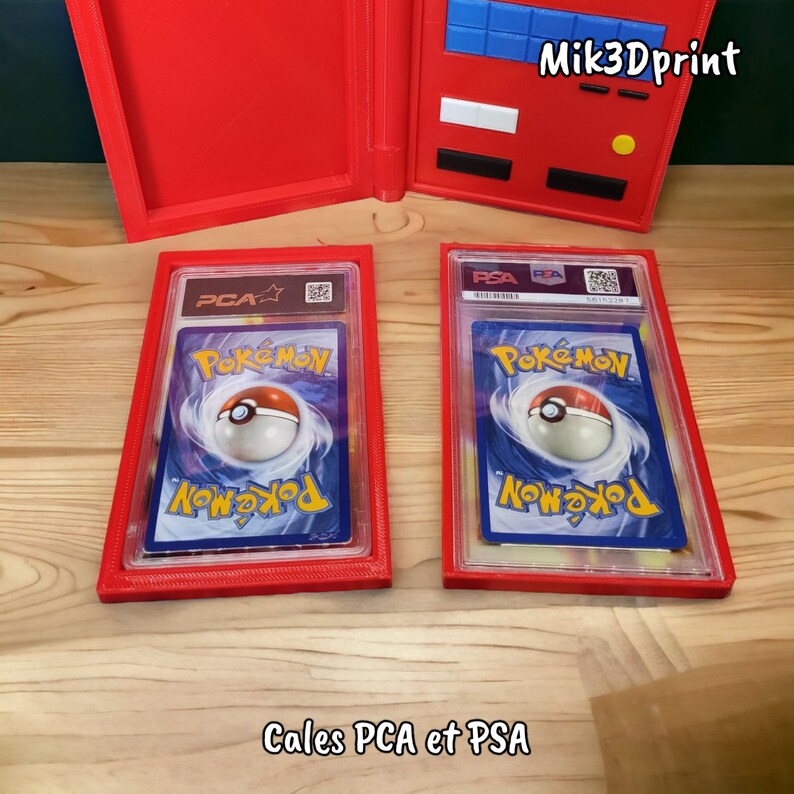 Pokédex Pokemon Card Toploader PCA PSA Pokedex Pokemon Card - Etsy