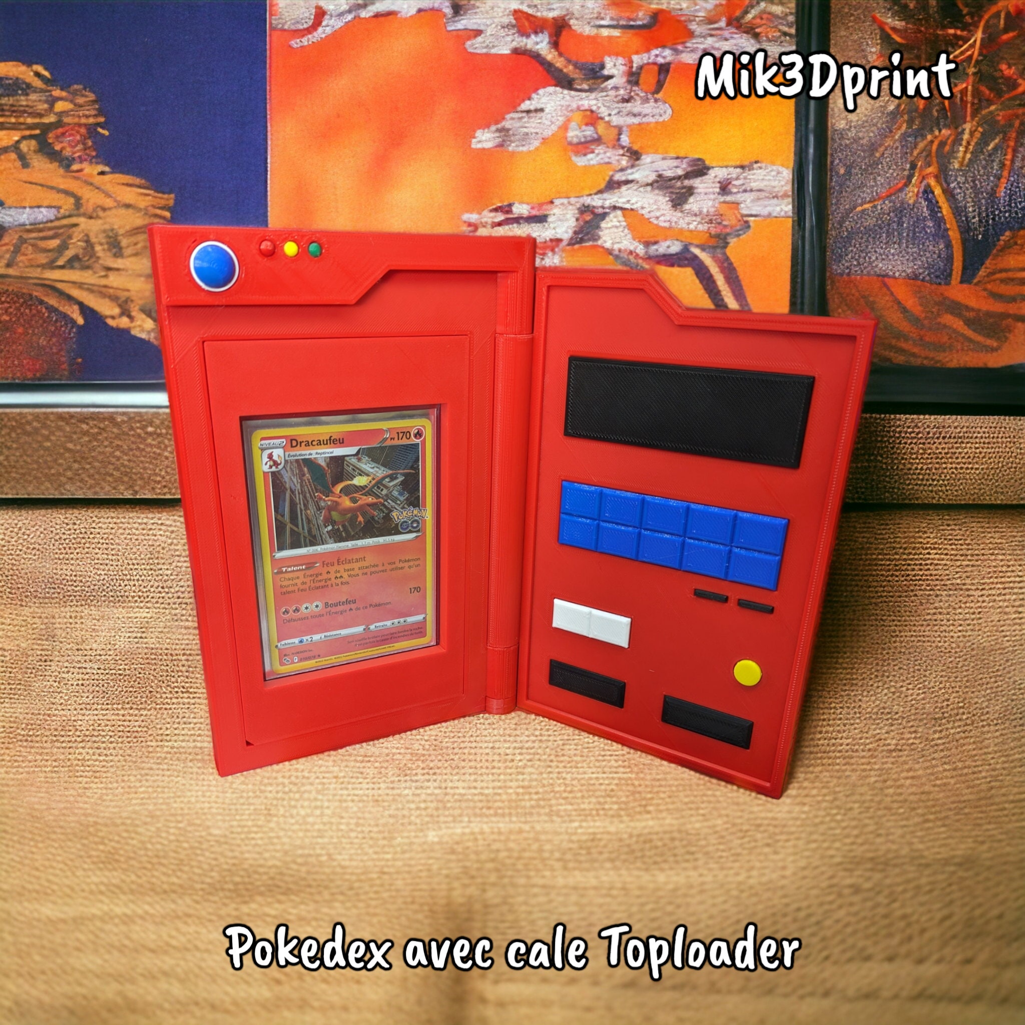 Pokédex Pokemon Card Toploader PCA PSA Pokedex Pokemon Card - Etsy