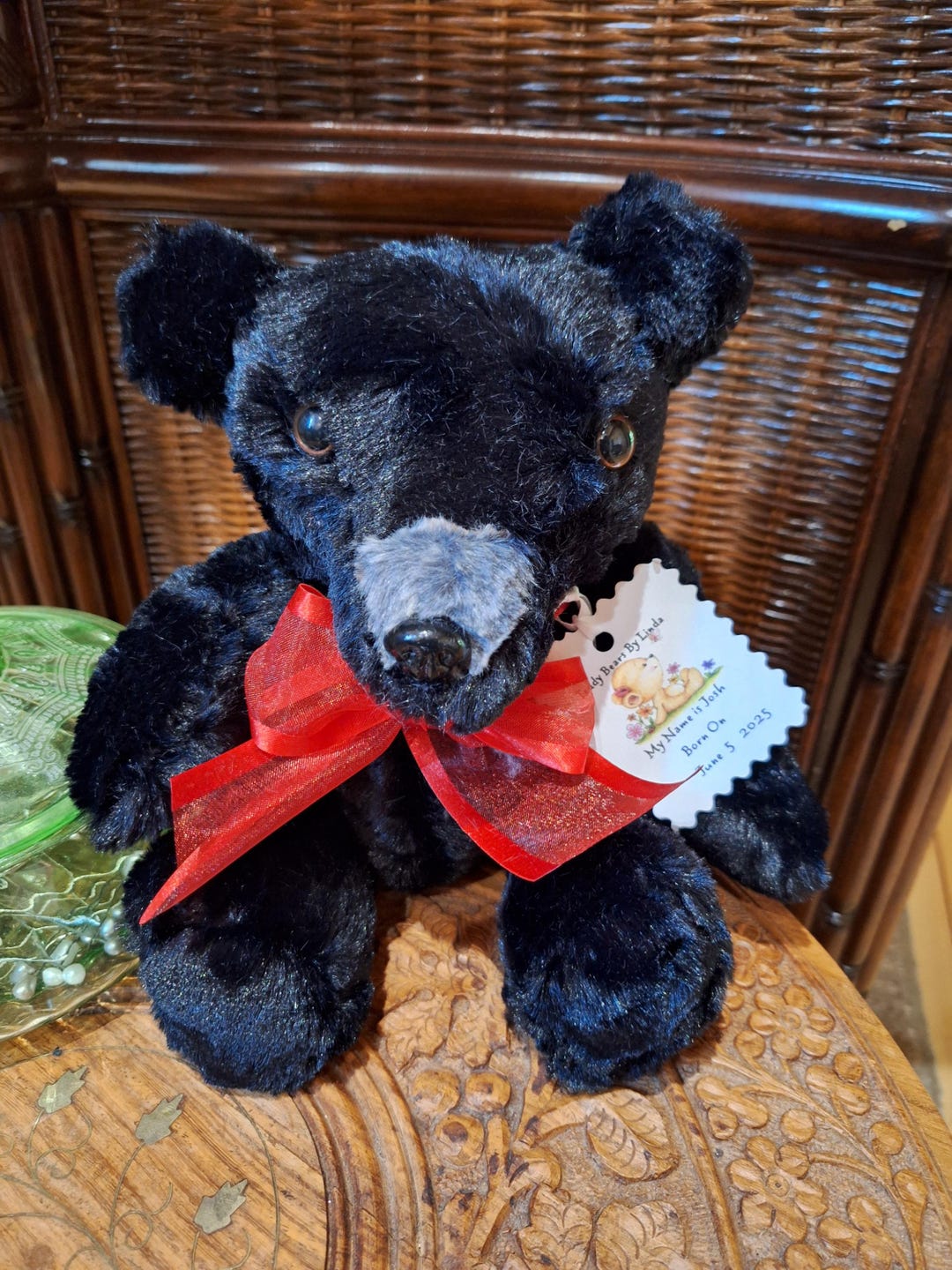 Teddy Bear Handmade Josh - Etsy
