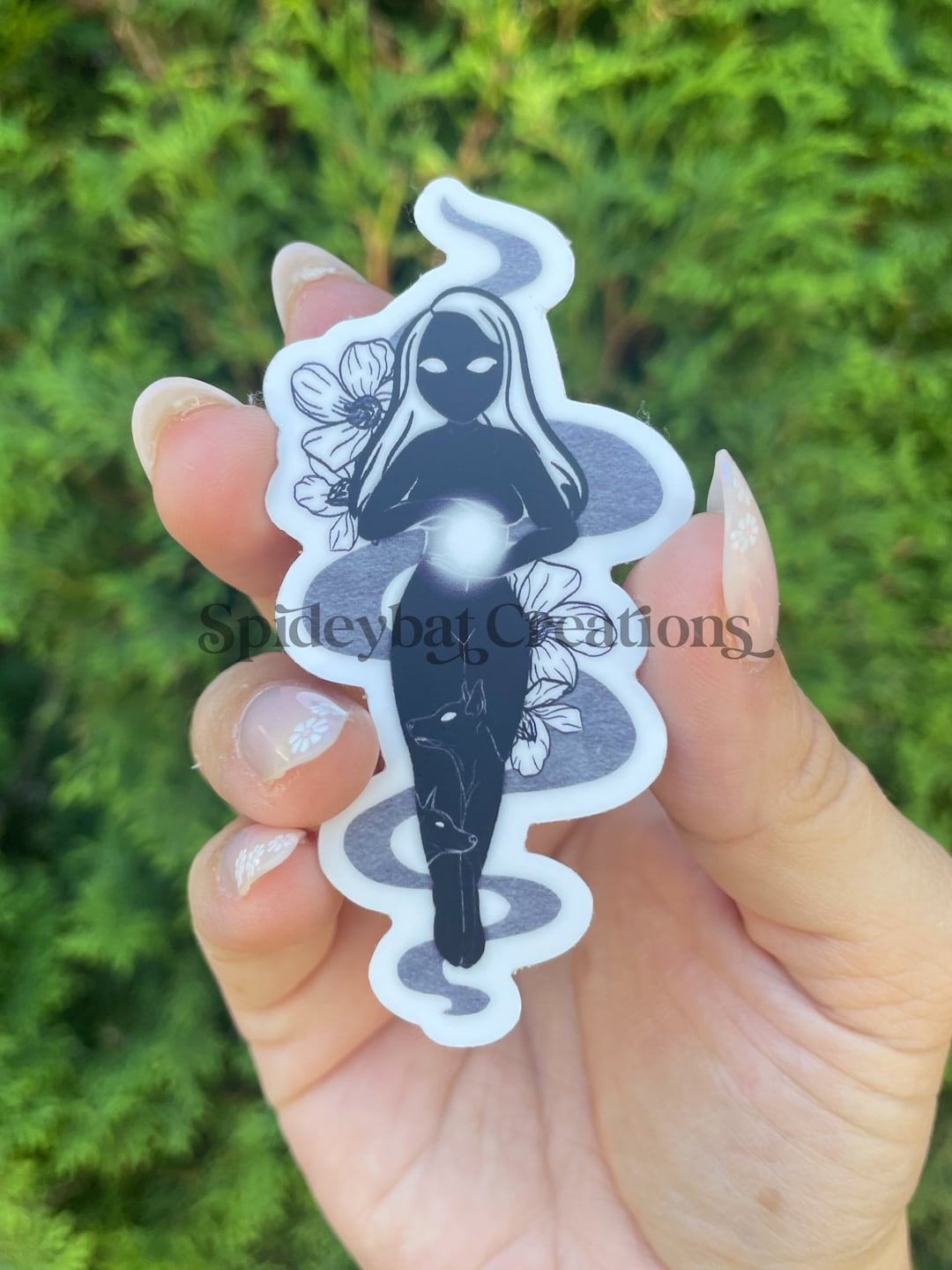 Shadow Sprite- Sticker/decal- Bookish- Whimsical- Bonded - Bookish ...