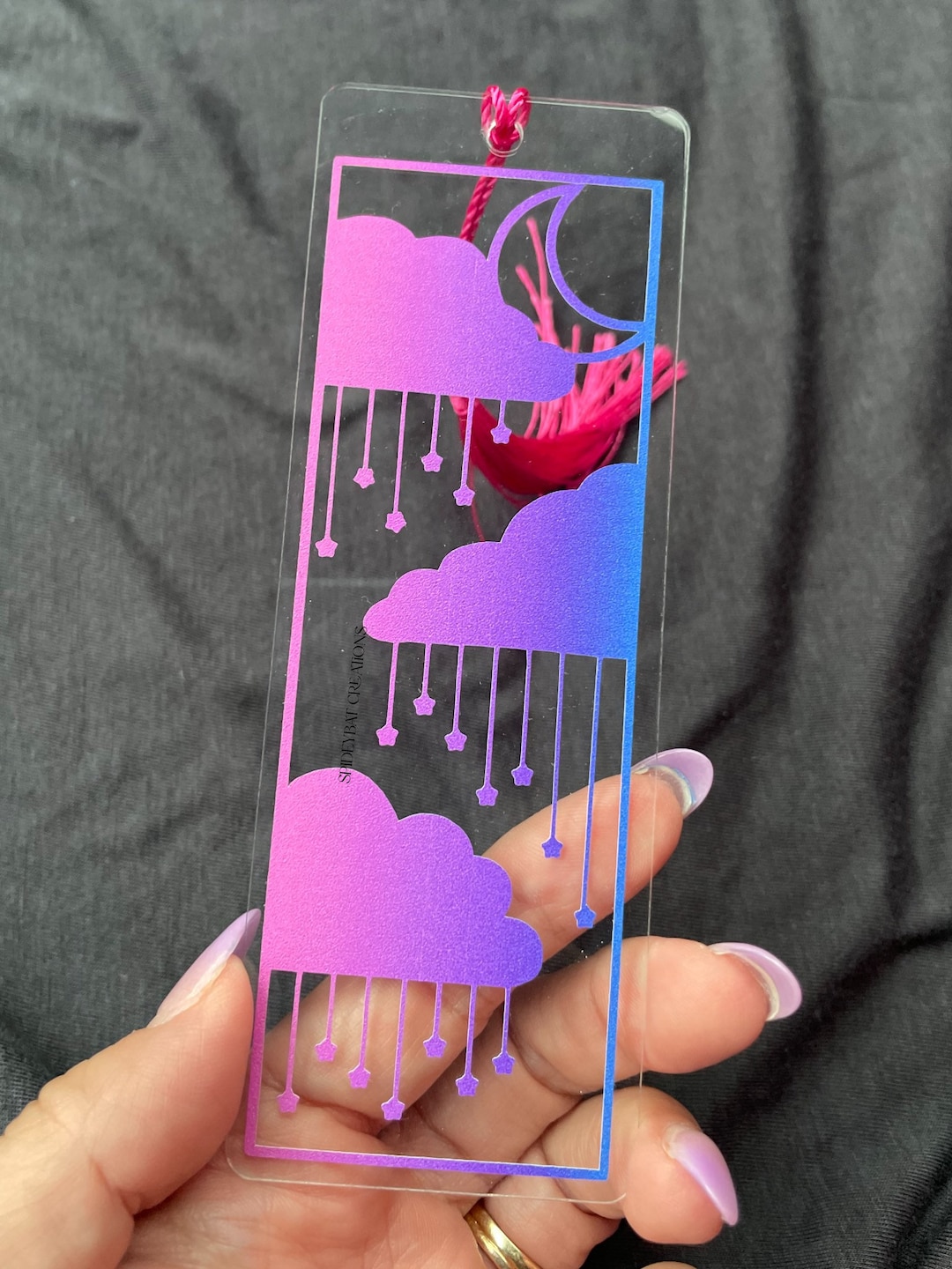 Dreamy Bookmark Accessory- Cottage Core- Stars - Whimsical- Cloudy - Etsy