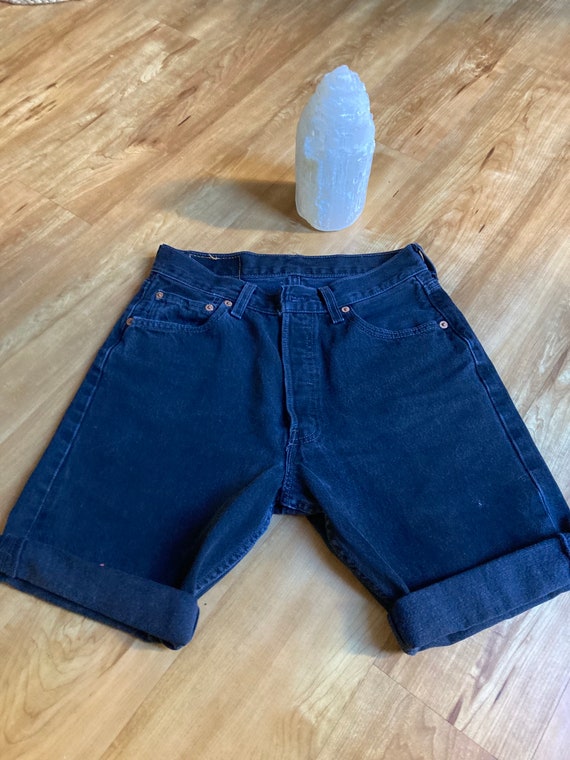 Levis Cut Off Midi Shorts Gem