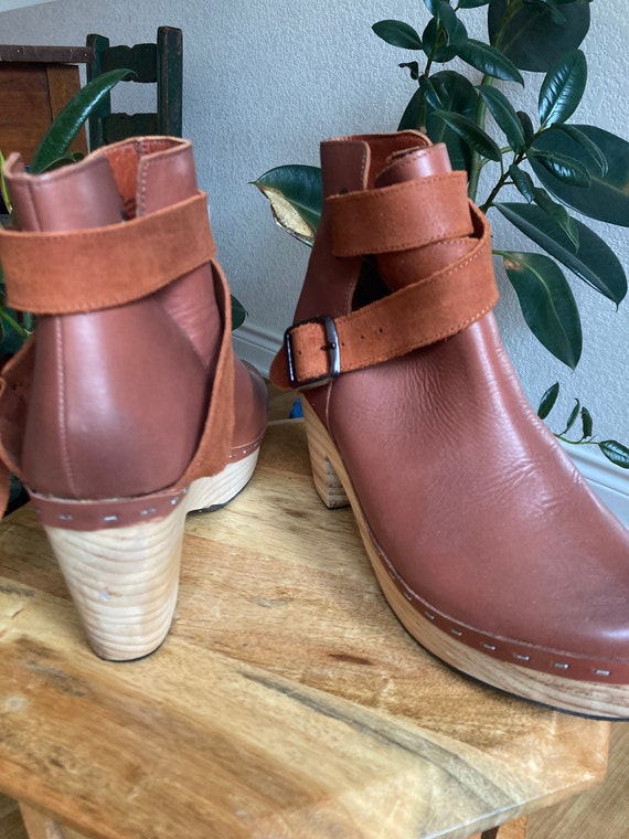 Vintage Free People Clog Boot - Gem