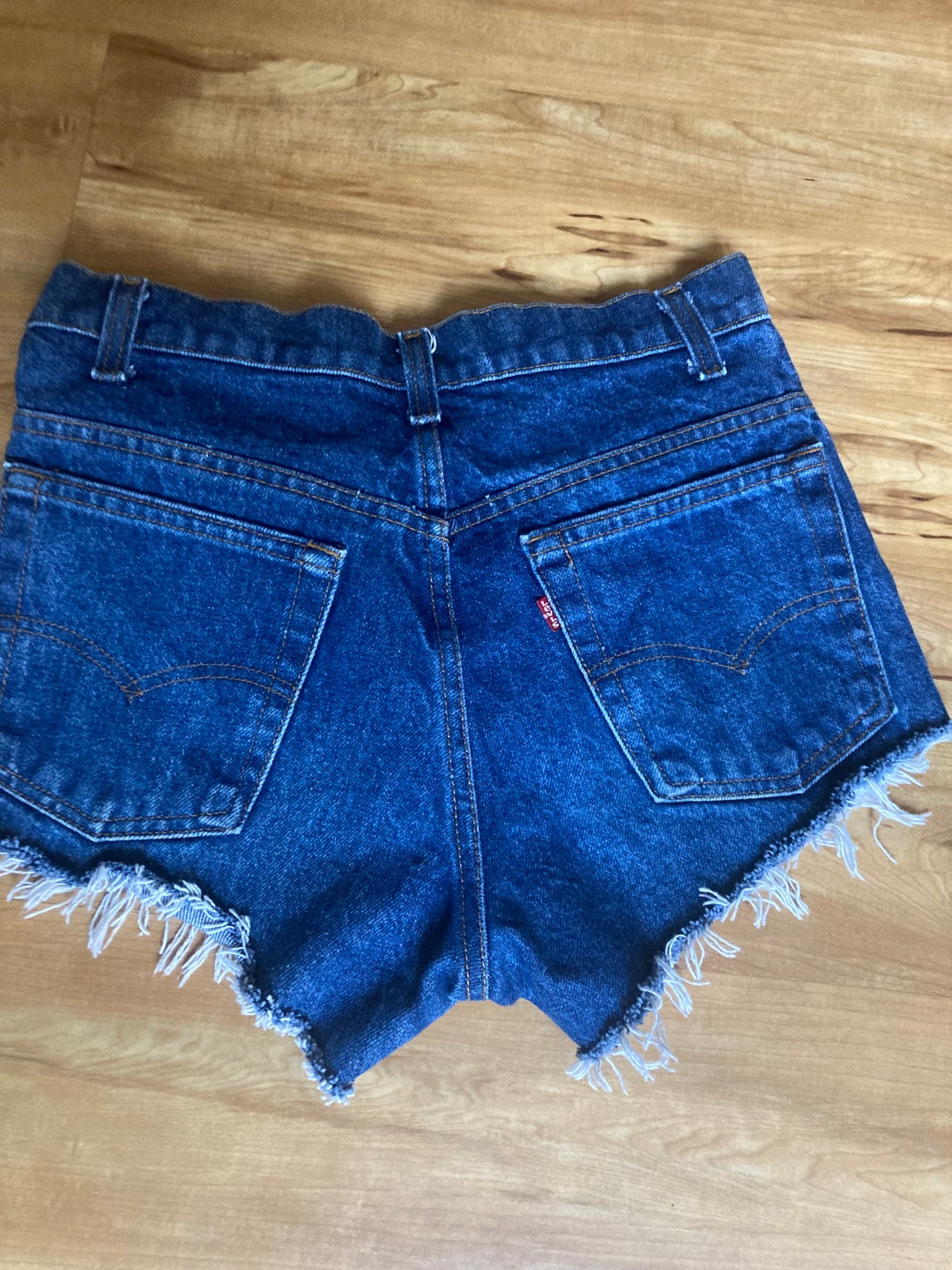 Vintage Levis Cut Off Short Shorts Etsy