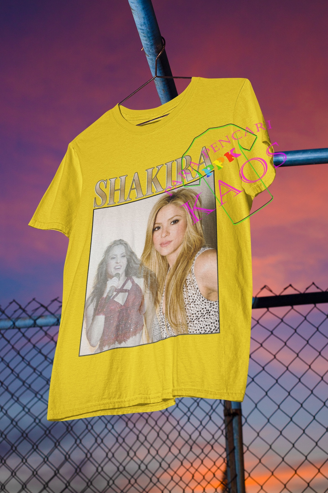 Shakira Shirt Shakira T-shirt Shakira Clothing Shakira - Etsy