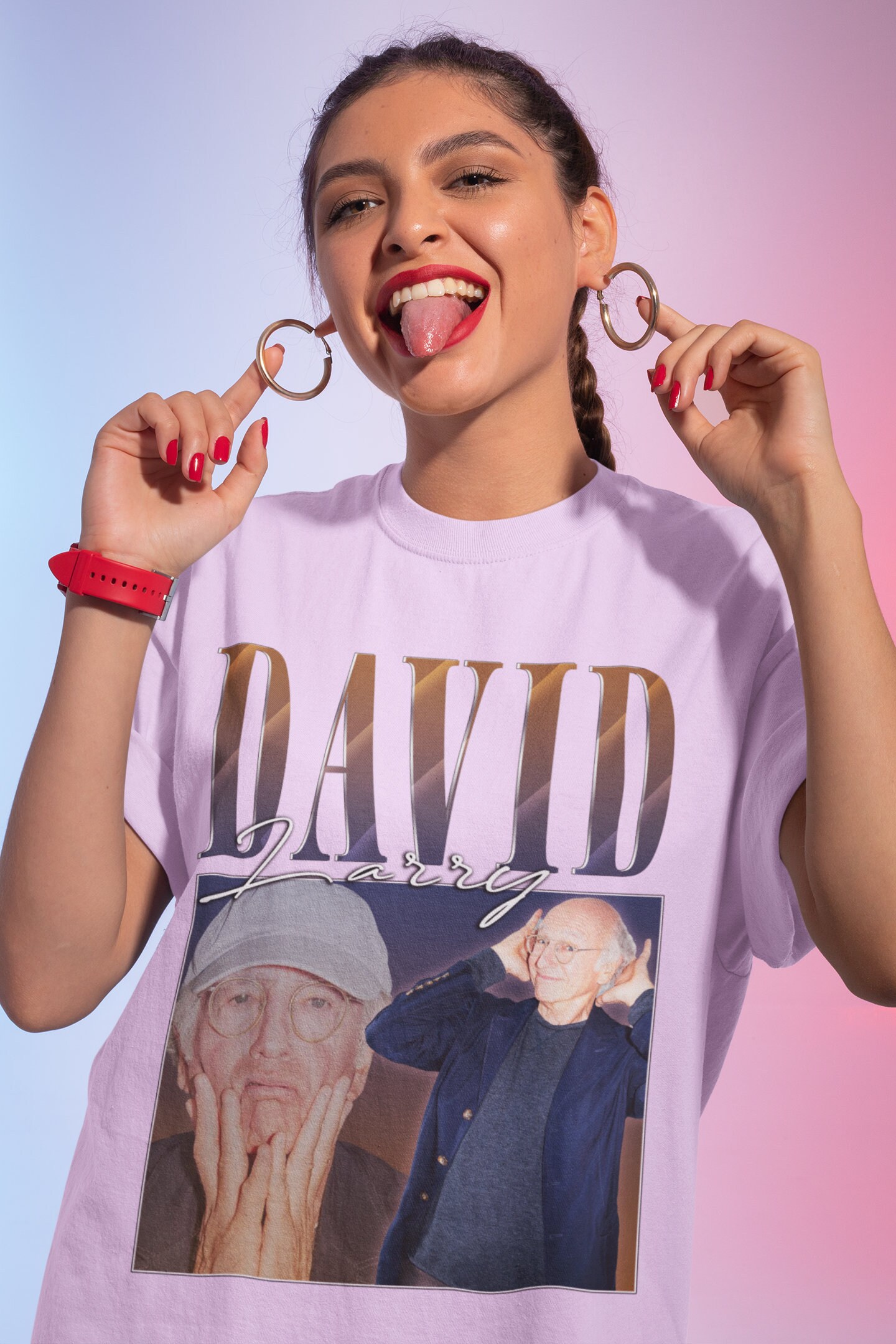Larry David Shirt, Larry David Homage Tshirt, Larry David Fan Tees ...