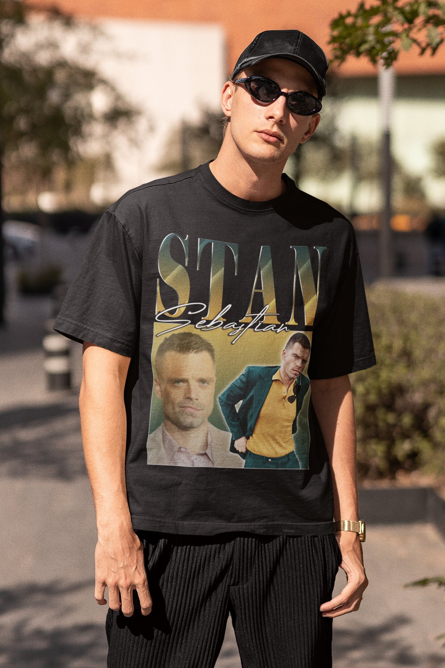 Sebastian Stan Shirt, Vintage Sebastian Stan Retro Shirt ,Sebastian ...