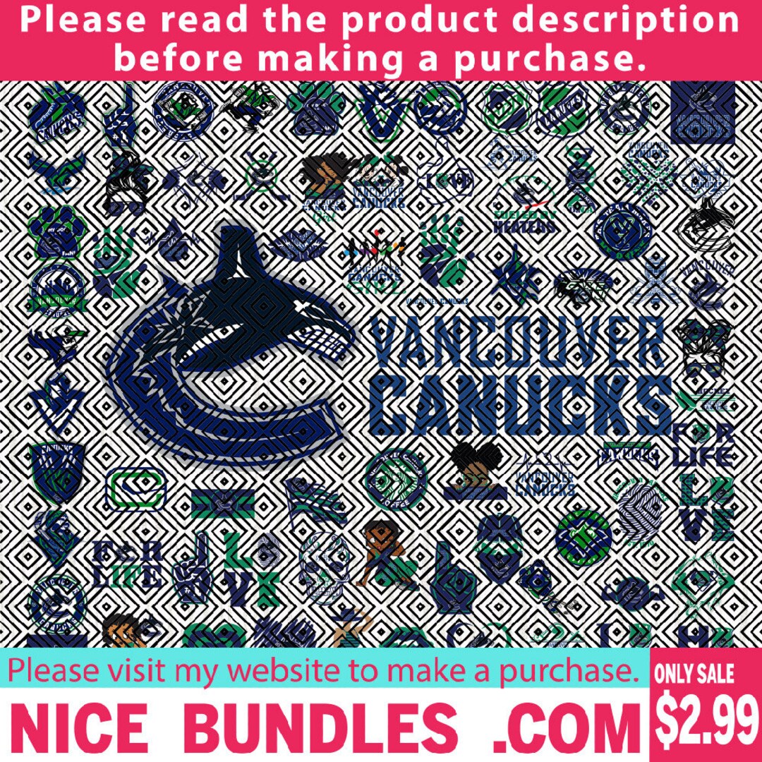 77 Files Vancouver-canucks Team Bundles Svg Vancouver-canucks - Etsy