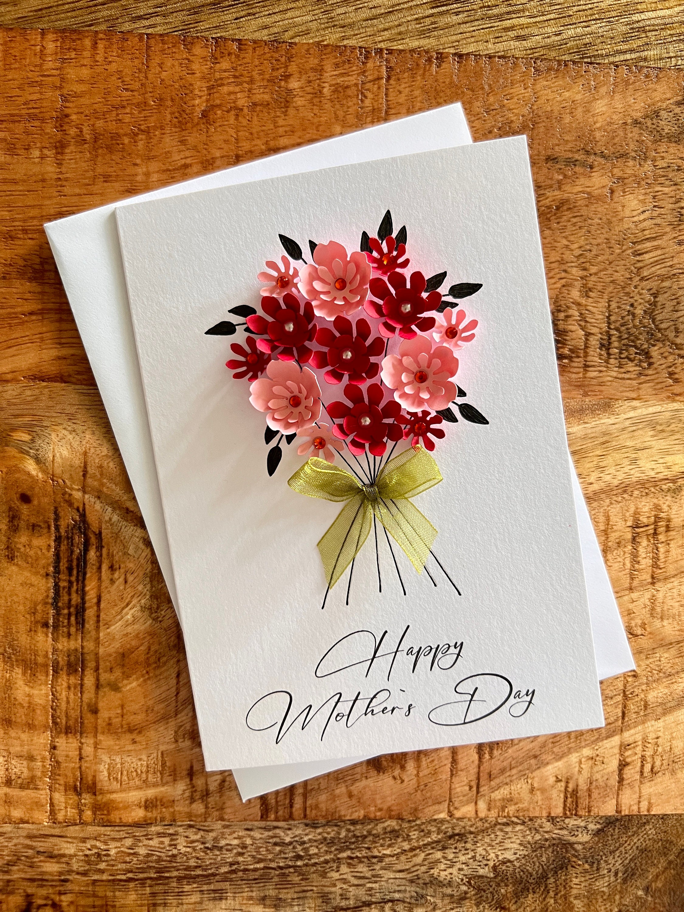 Handmade mothers day card store