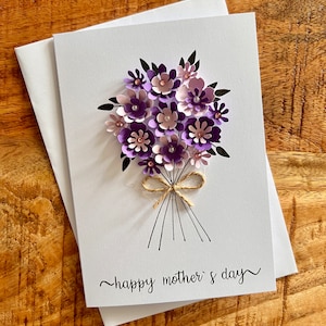 3D Cards, Mother's Day Card, Happy Mother's Day Card, Handmade Cards ...