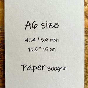 A6 Size Birthday Cards Happy Birthday Cards Gift Cards - Etsy