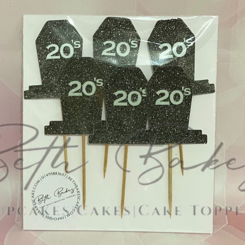 RIP to My Twenties Thirties Forties Fifties Cake Topper - Etsy