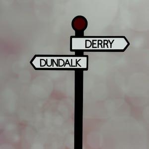 Custom Sign Post Location Cake Topper - Various Number of Locations ...