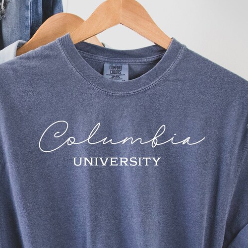 Custom College T-shirts Comfort Colors University Shirt - Etsy