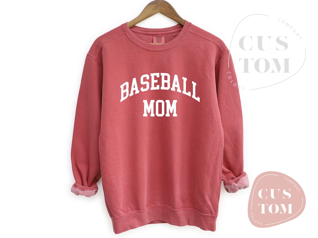Custom Design Game Day Sweatshirt, Baseball Mom Sweatshirt, Custom ...