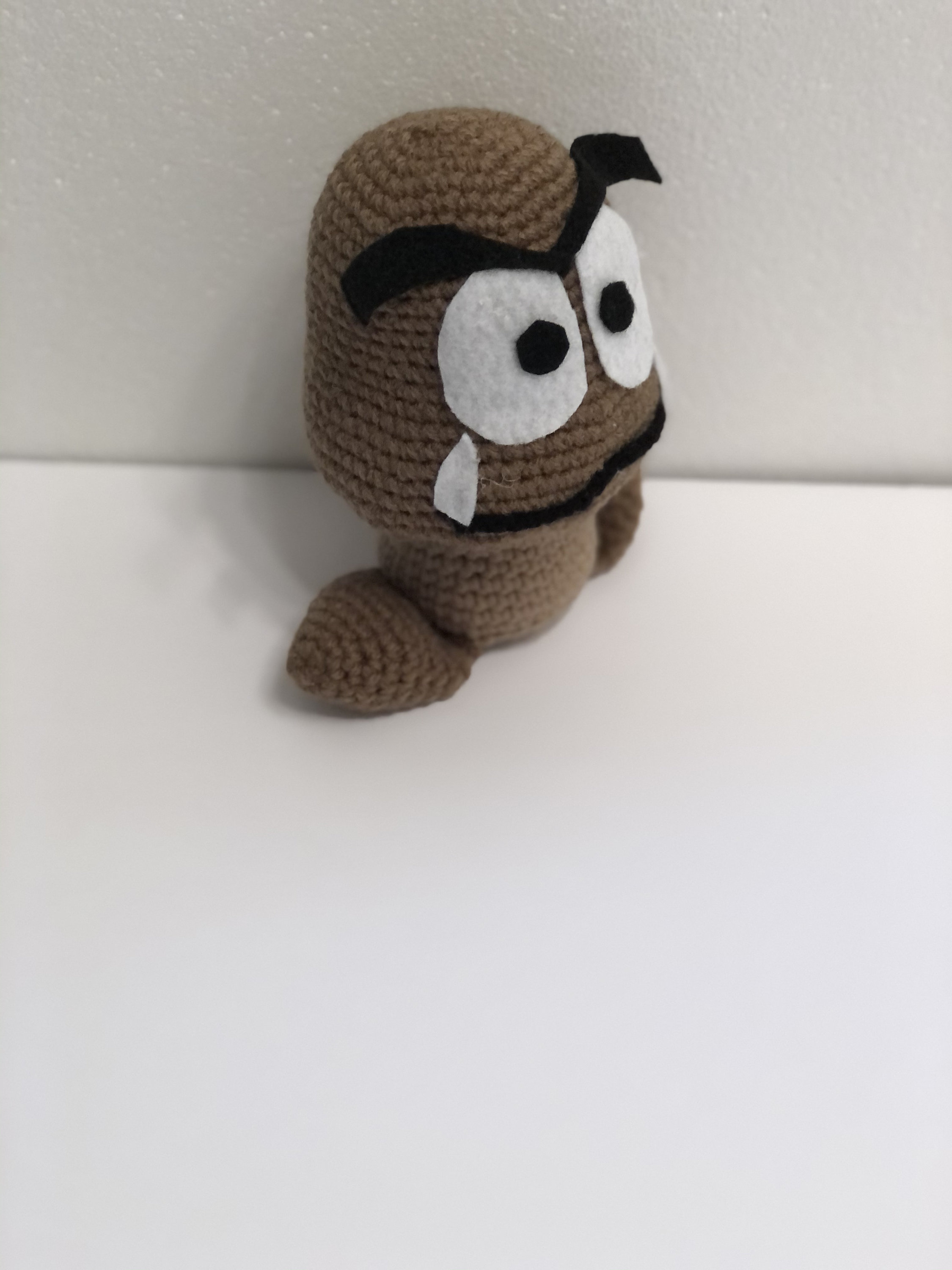 Handmade Crochet Goomba Plush Toy Nintendo Mario Bros | Etsy