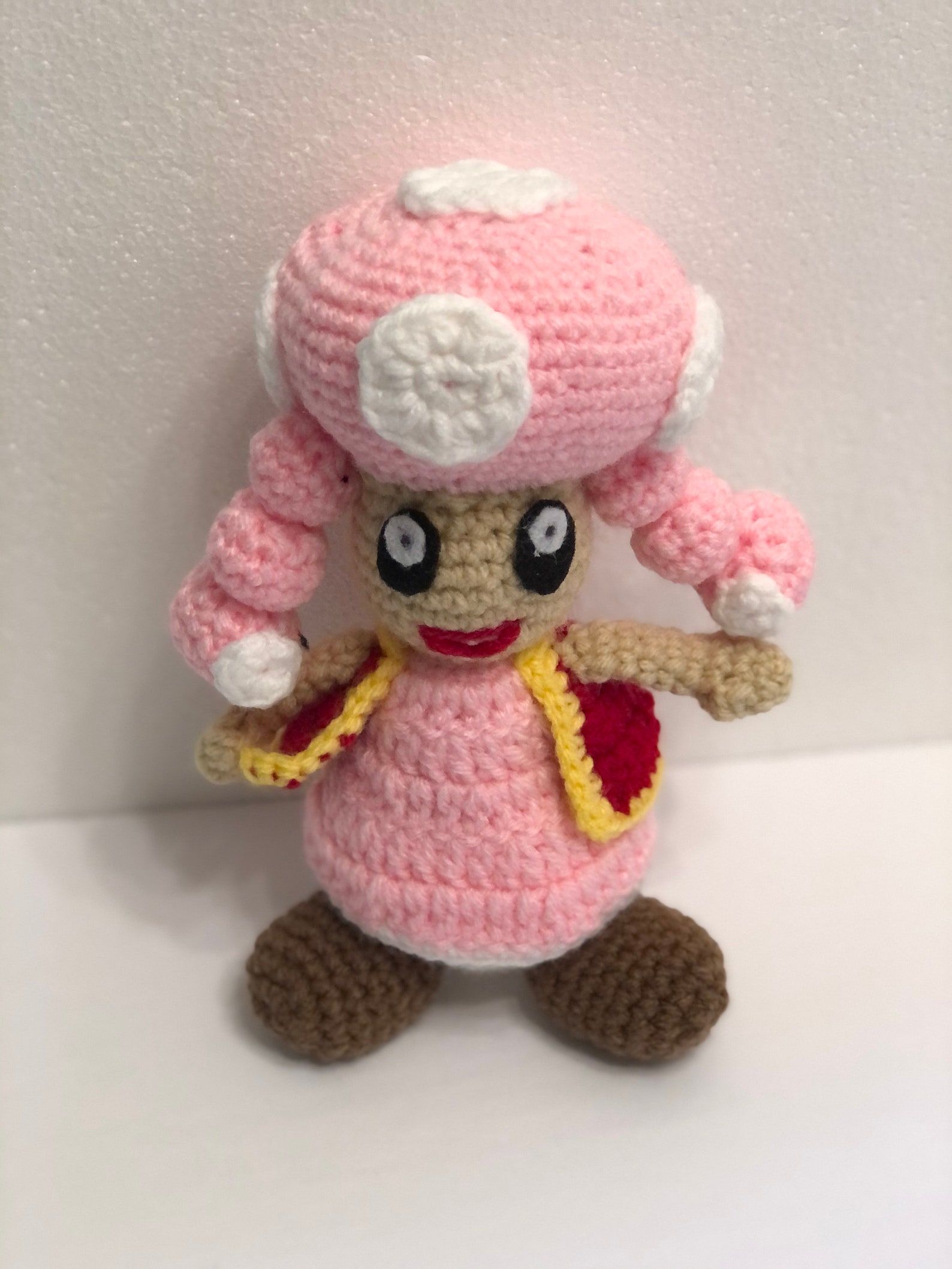 Crochet Amigurumi Toad Toadette Toadsworth Nintendo Mario | Etsy