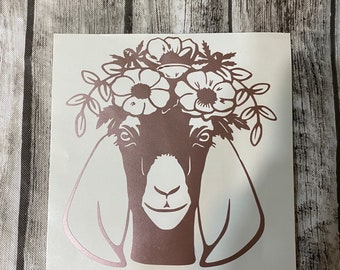 Goat Window Decal | Etsy
