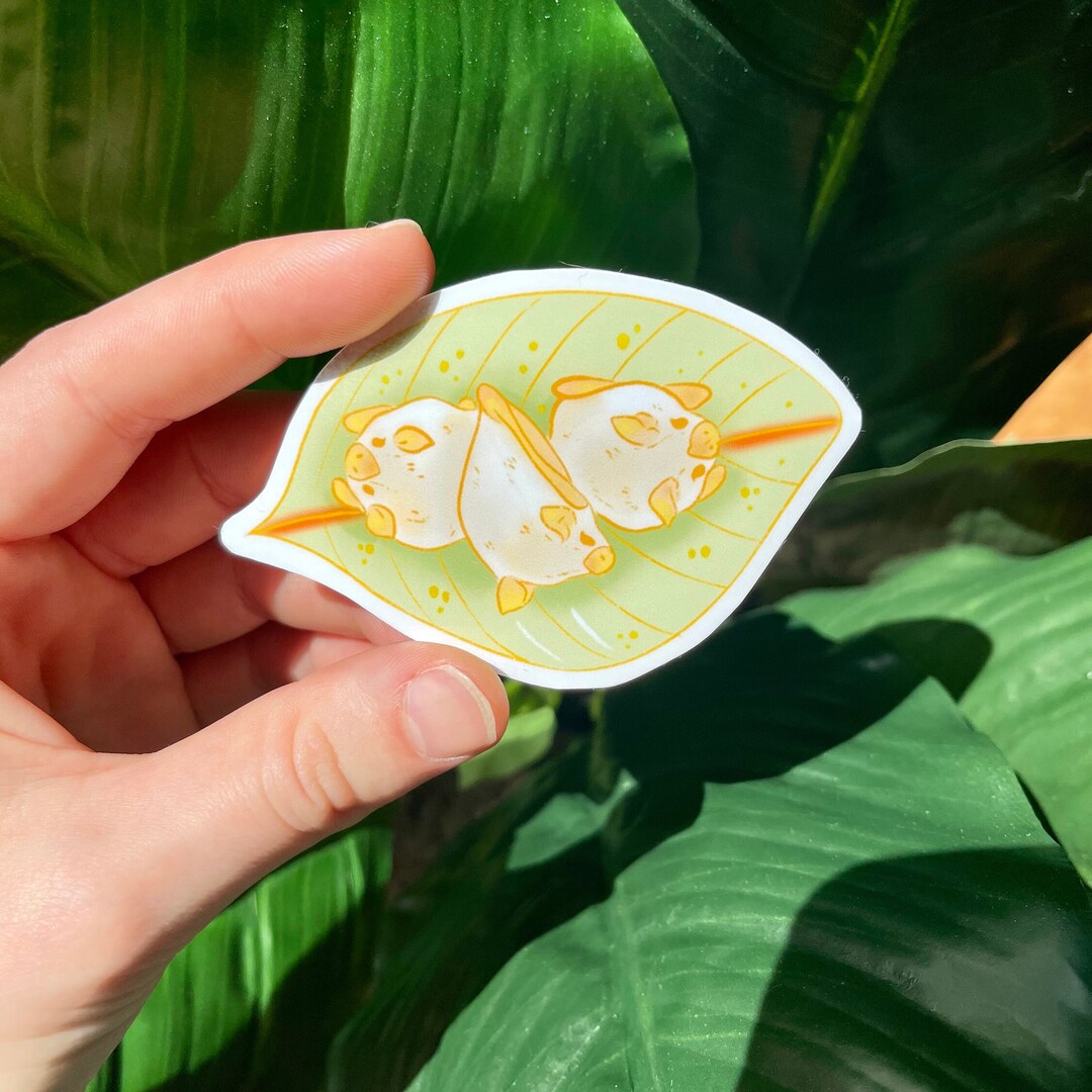 Honduran White Bat Sticker | White Bat Sticker | Honduran White Bat ...