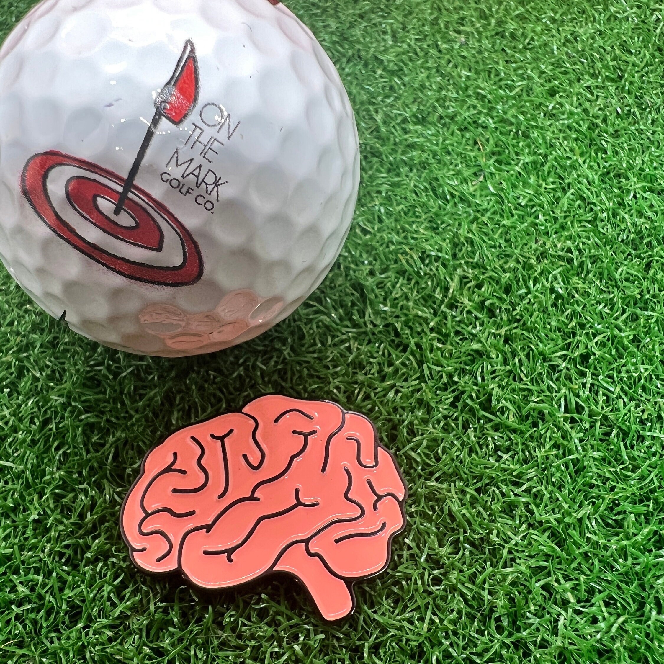 The Brain Preserve Foundation X on the Mark Golf Collaboration Ball ...