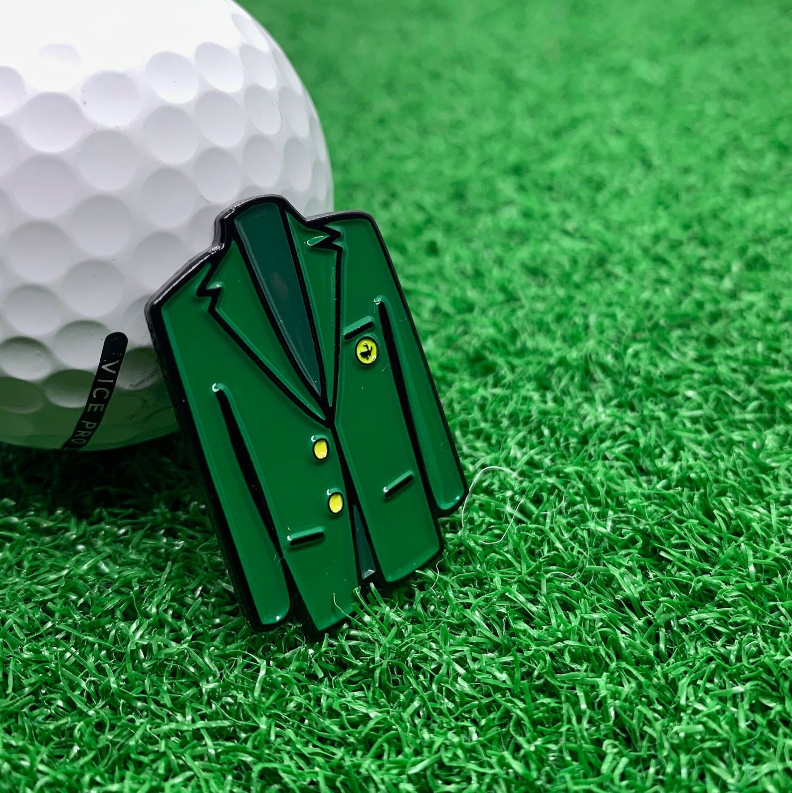 Masters Green Jacket Golf Ball Marker | Etsy