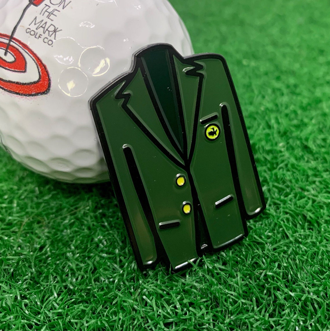 Masters Green Jacket Golf Ball Marker | Etsy