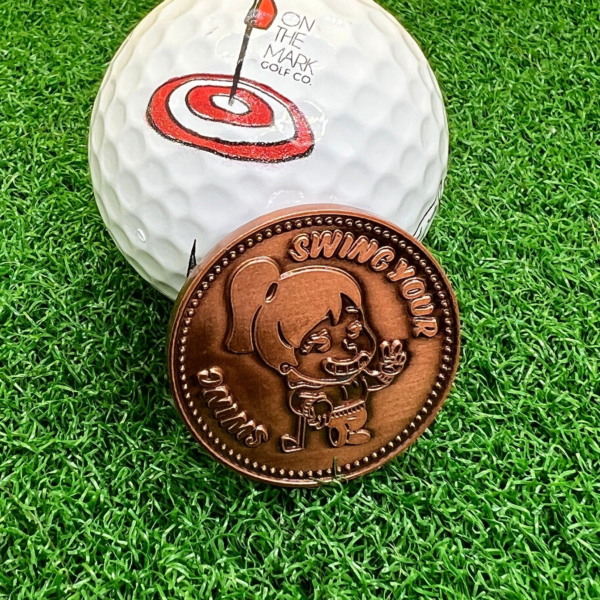 Watch Penny Golf's Lucky Penny Golf Ball Marker | Golf Gift Accessory ...