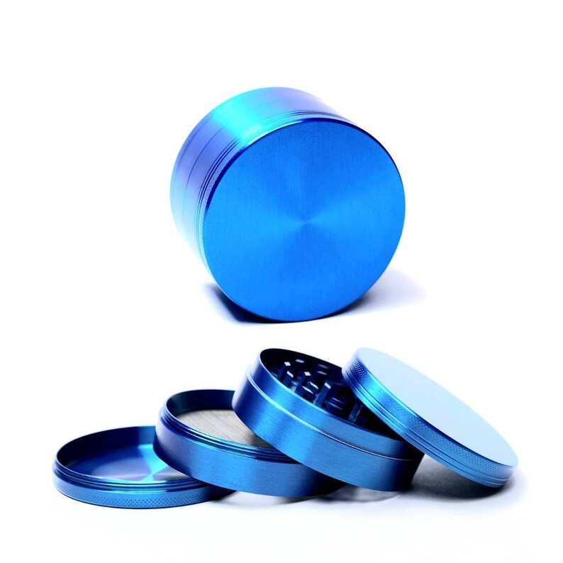 4-layer Extra Large 3 Weed Grinder BLUE - Etsy