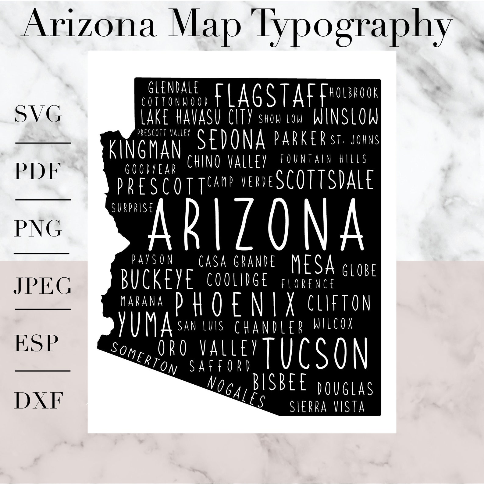 Arizona Svg, State Svg, America Svg, Usa Svg, Map Svg, Patriotic Svg ...