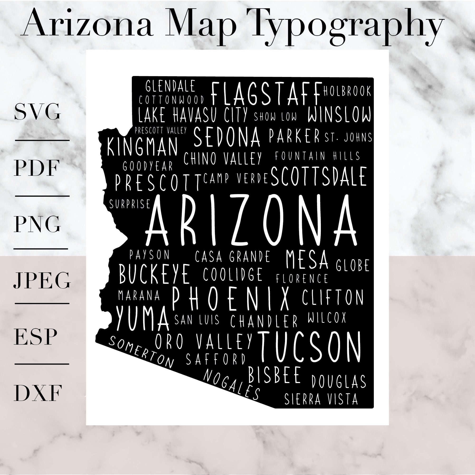 Arizona Svg, State Svg, America Svg, Usa Svg, Map Svg, Patriotic Svg ...