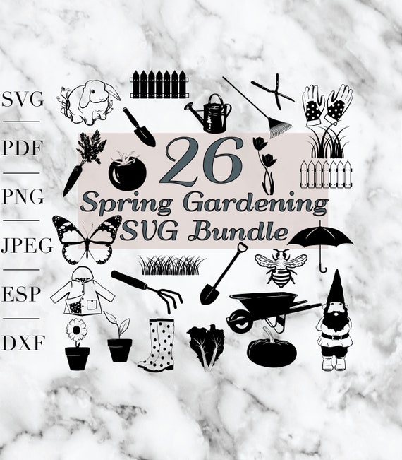 Gardening Svg Bundle Spring Svg Bundle Svg Bundle Garden | Etsy Canada
