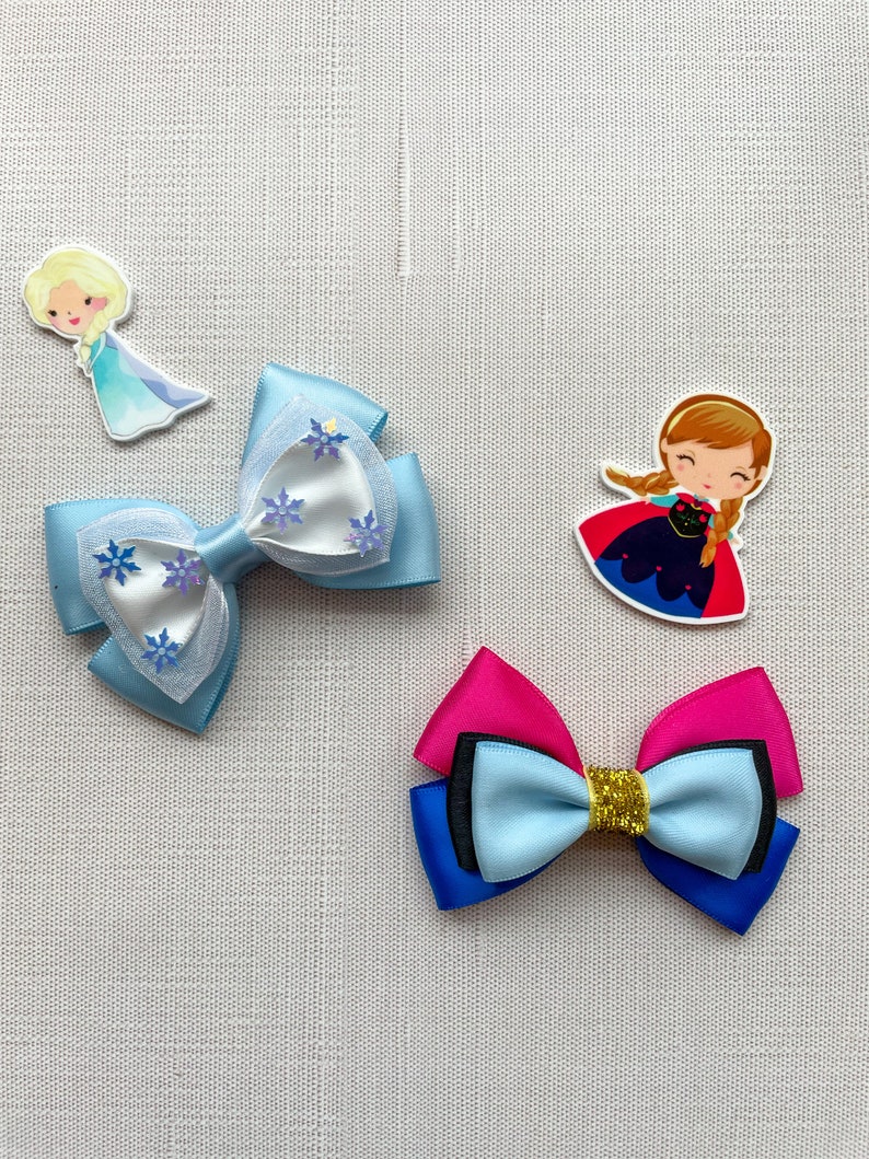 Disney Princess Hair Bow | Character Inspired Alligator Clip - Etsy