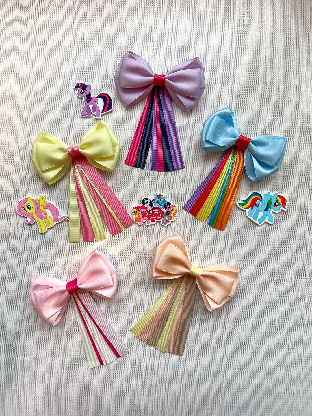 My Little Pony Bow | Inspired Hair Bow | Toddler Bow | Baby Bow ...