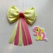 My Little Pony Bow Inspired Hair Bow Toddler Bow Baby Bow Princess Bow ...