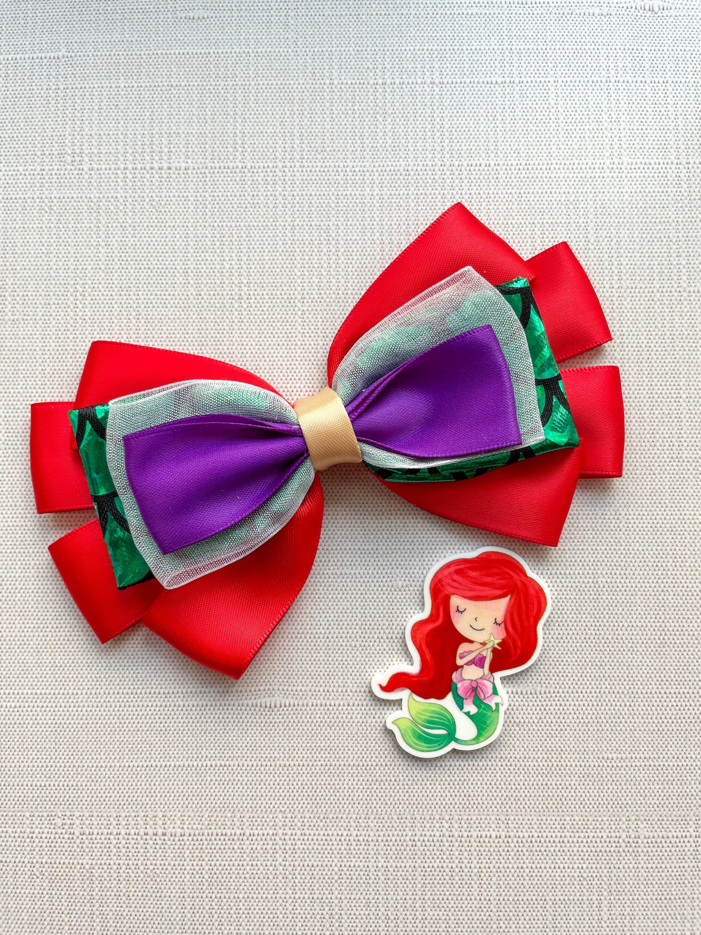 Disney Princess Bow Disney Princess Inspired Hair Bow - Etsy