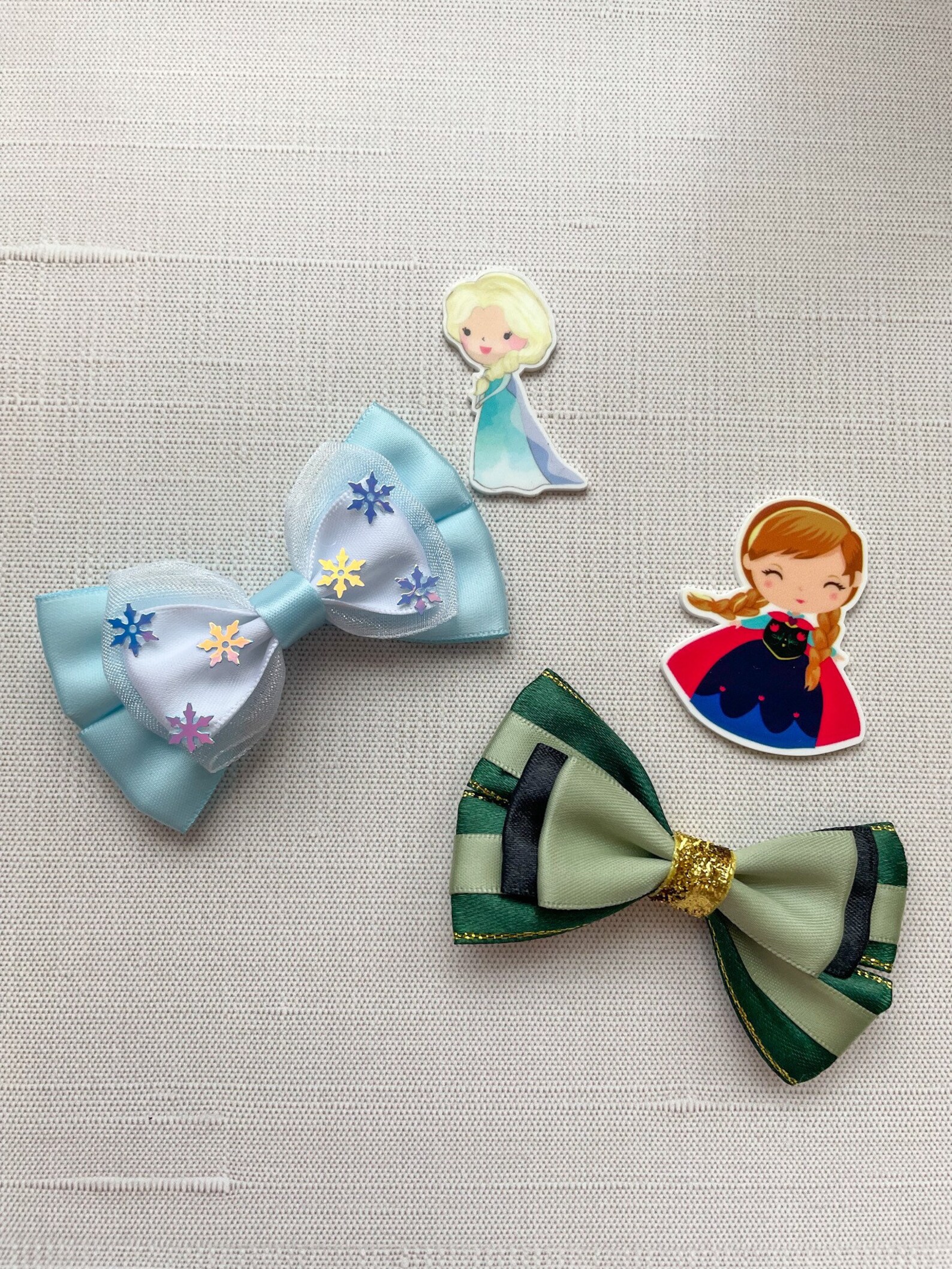 Disney Princess Bow Disney Princess Inspired Hair Bow - Etsy