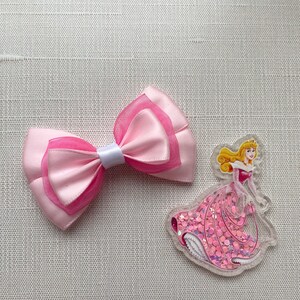 Disney Princess Bow Disney Princess Inspired Hair Bow - Etsy
