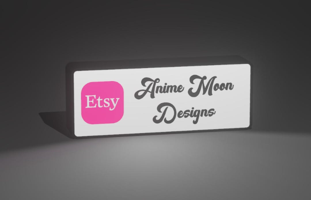 Personalized 3D Printed LED Light Box: Custom Decorative Night Light - Etsy