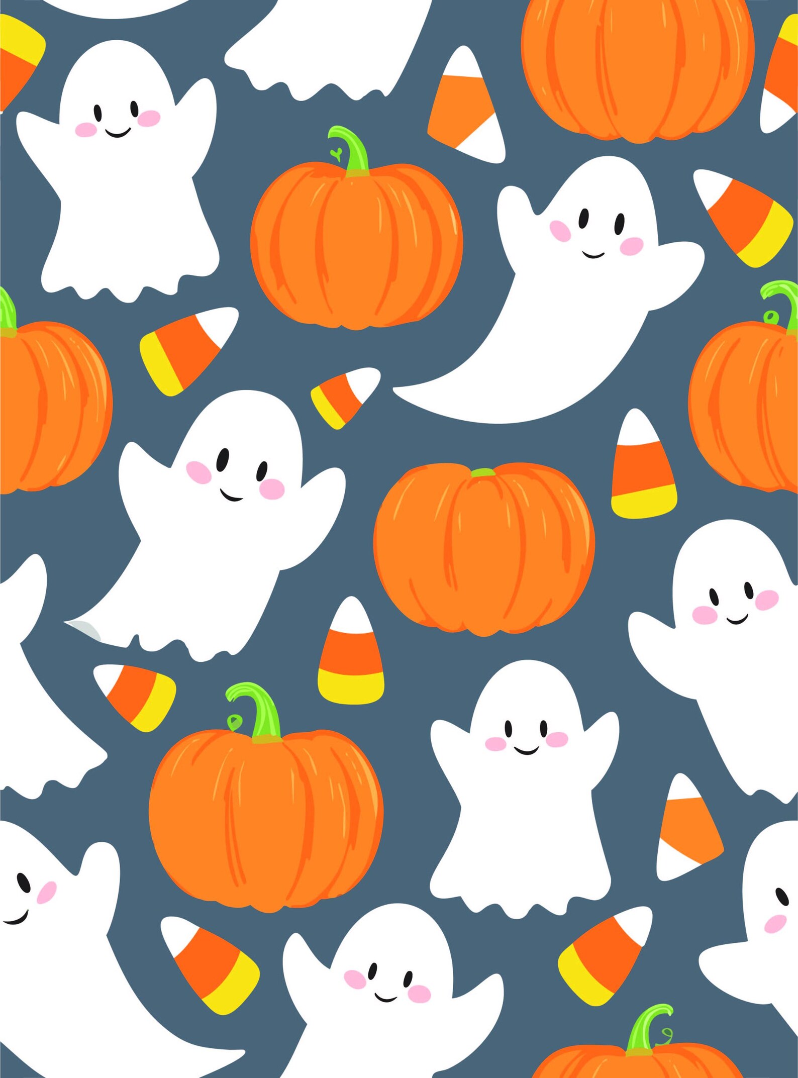 Ghost and Pumpkins SVG Bundle, Halloween, Ghosts, Pumpkins, Candy Corn ...