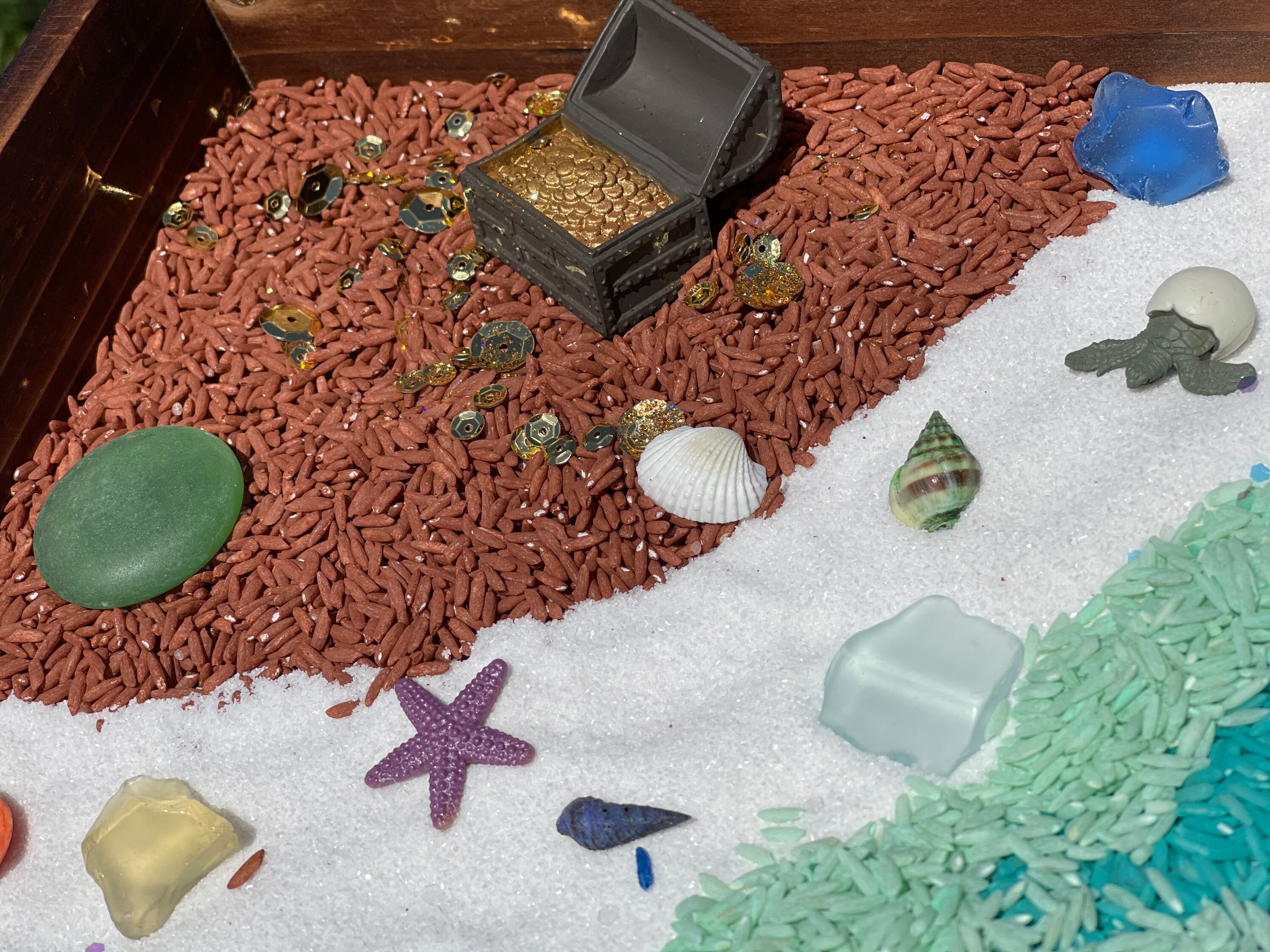 Pirate Treasure Sensory Bin - Etsy