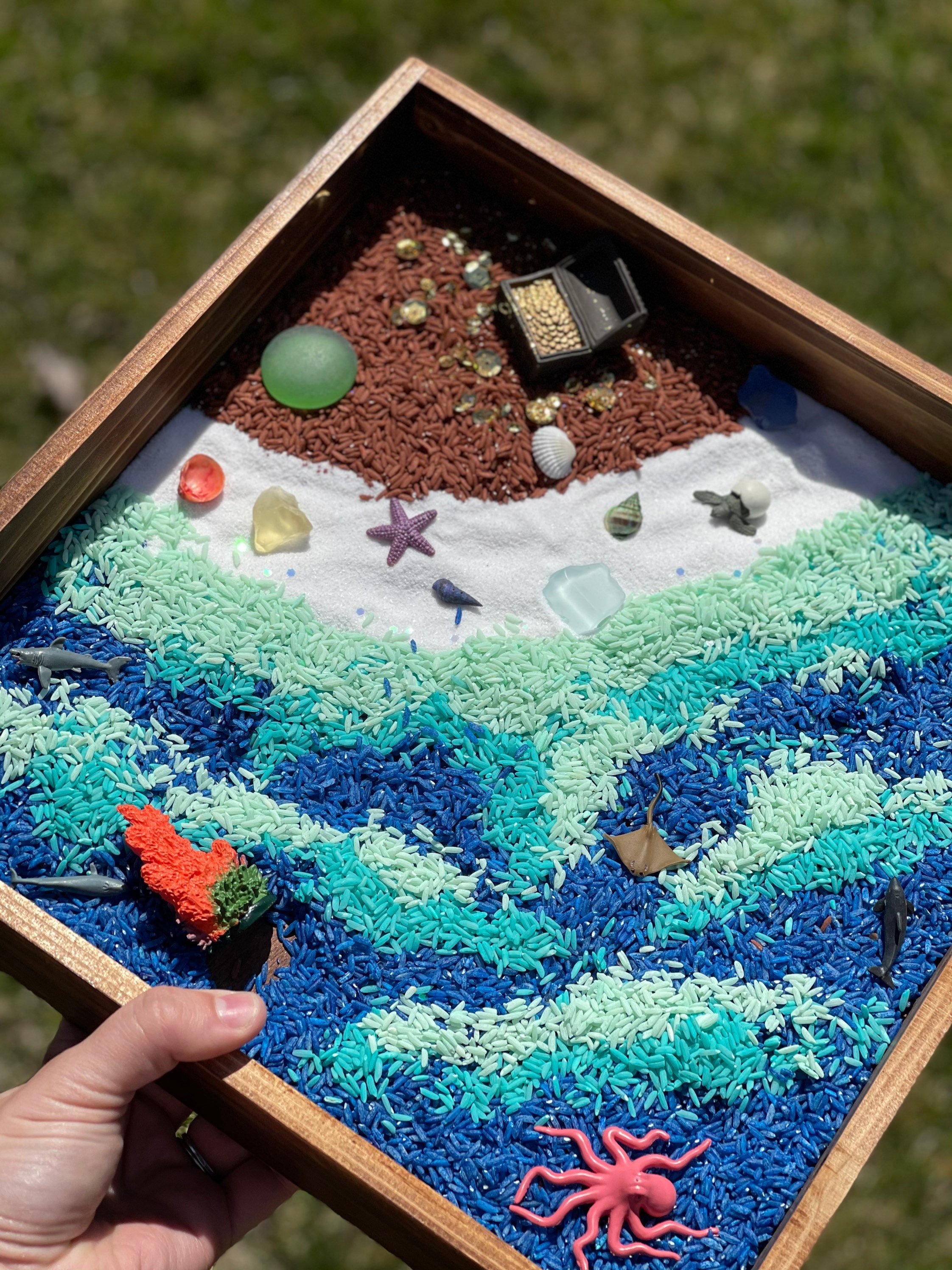 Pirate Treasure Sensory Bin - Etsy