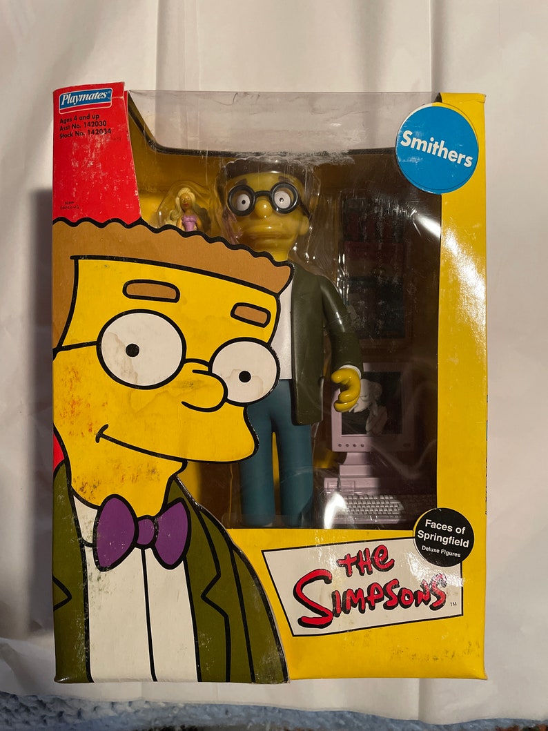 The Simpsons Smithers Deluxe Figure - Etsy