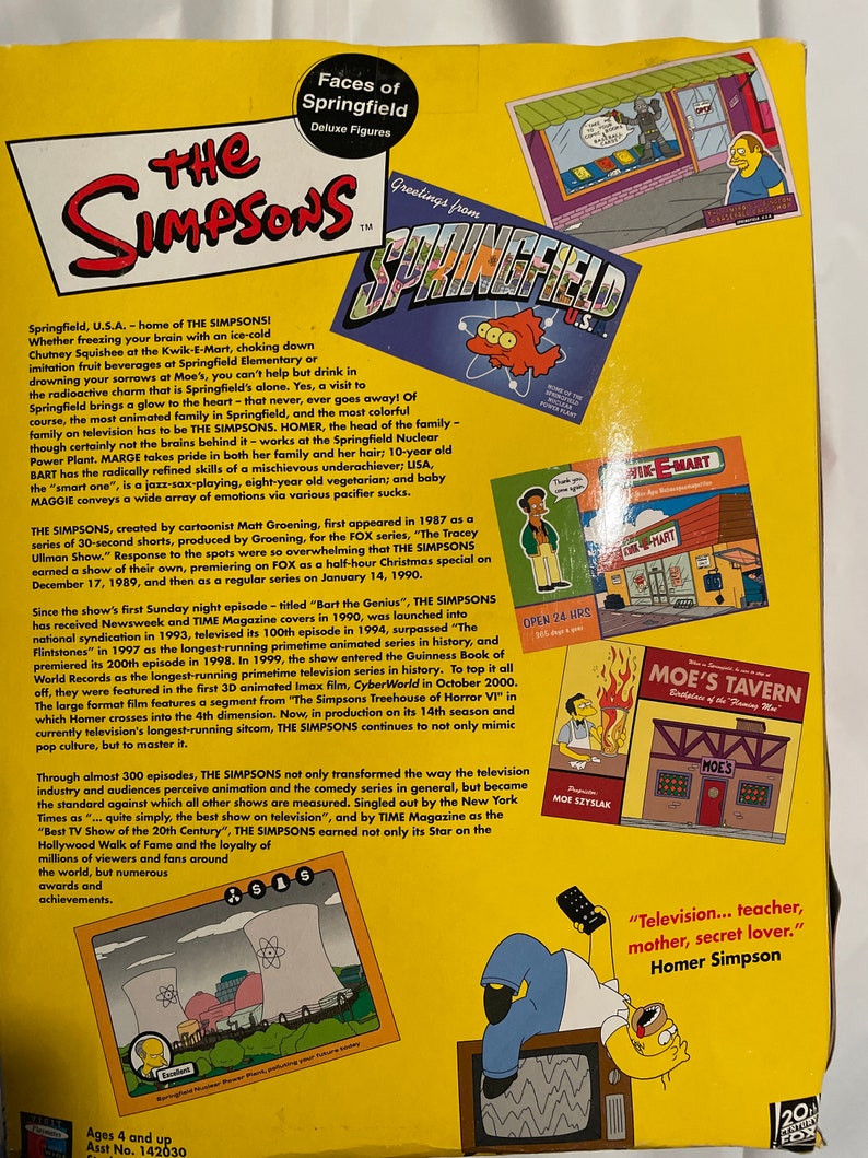 The Simpsons Smithers Deluxe Figure - Etsy