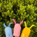 Colorful Bunny Felt Finger Puppet Trio and Craft Kit | Handmade, Kids ...