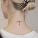 Jesus Christ Cross Temporary Tattoo: Spiritual Religious Gift - Etsy