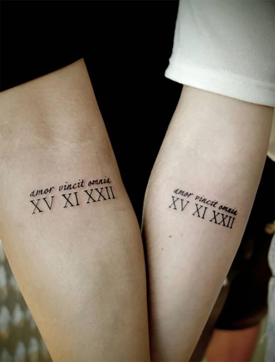 Roman Numeral Tattoos On Side