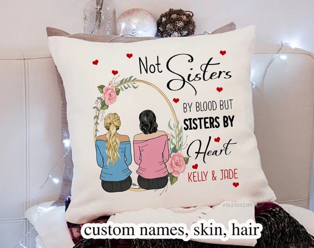 Best Friend Gift Idea Best Friends Pillow to My Bestie Not - Etsy