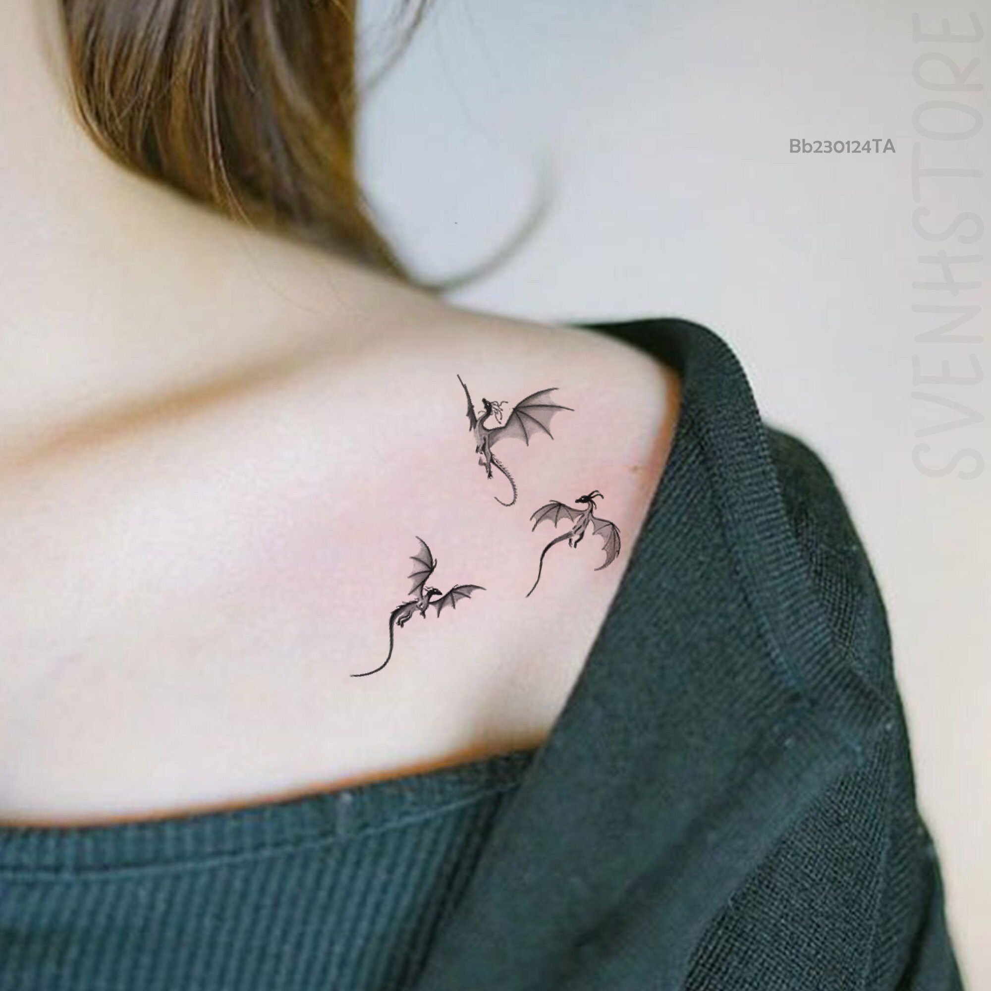 Simple Dragon Tattoo Designs For Women Simple Dragon Tattoo Designs For Women